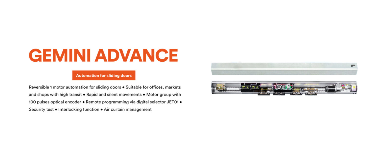 Gemini Advance Sliding doors automation – ATC